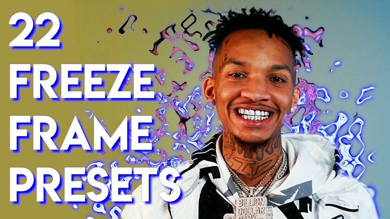 22 Distort Freeze Frame Presets [Premier Pro Only] – FlameboyVFX